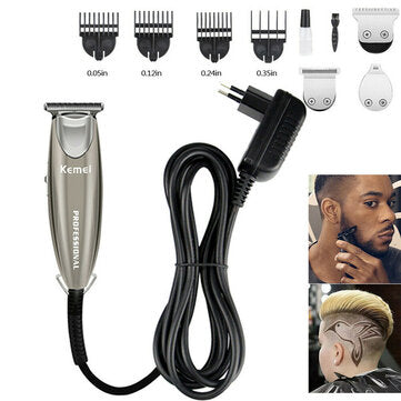 Kemei 701 Oil Head Carving Electric Clipper Notch Fader Bald Head Hair Ray J s Barber Beauty Supply